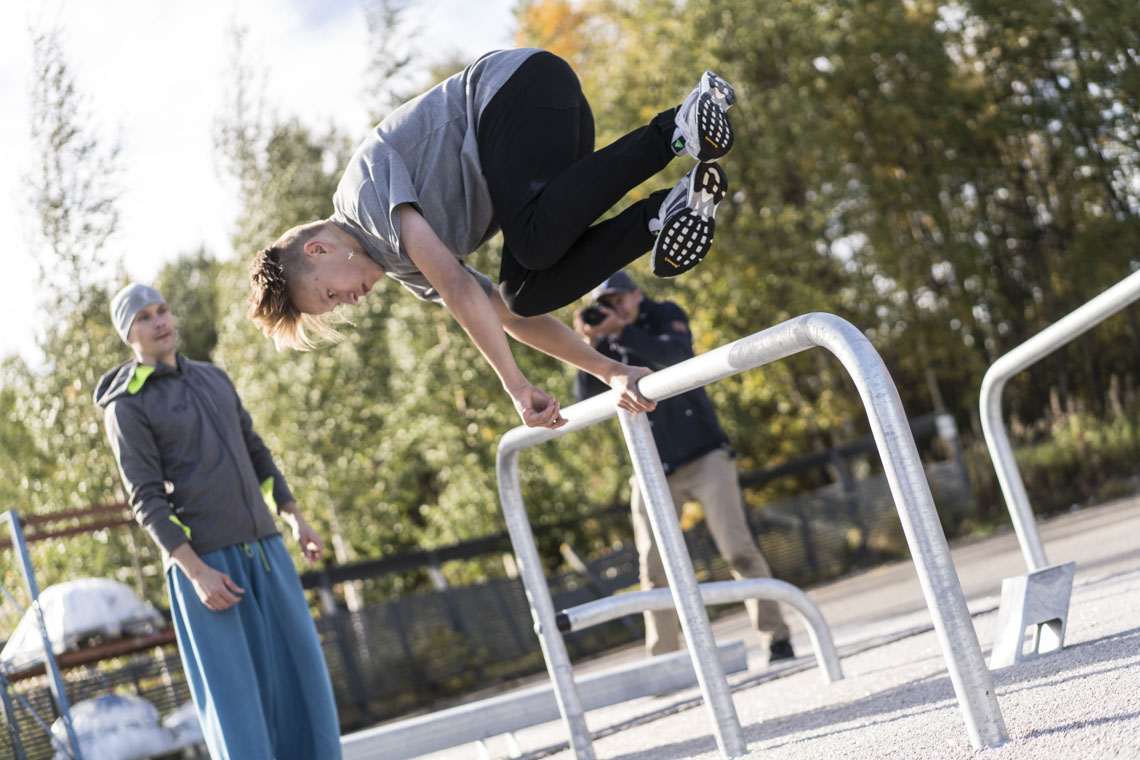 Freerunning Clinic voor kids | De Spil